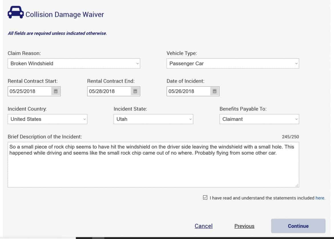 Using Chase Collision Damage Waiver Benefit - Wealth Capitalist