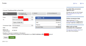 How to do backdoor Roth conversion using Schwab - Wealth Capitalist